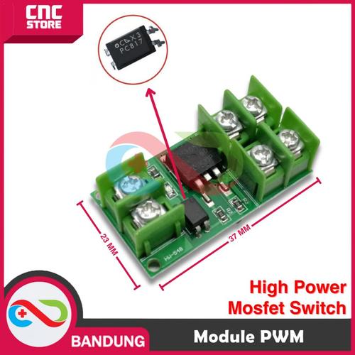 Jual HIGH POWER MOSFET SWITCH RELAY MODULE PWM CONTROL ISOLATED ...