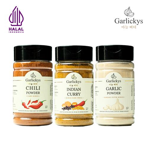 Promo GARLICKYS Paket Kare India Indian Curry Garlic Powder Chilli ...