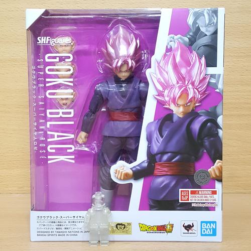 Promo S.H.Figuarts Goku Black -Super Saiyan Rose- Roze Blue 140mm ...