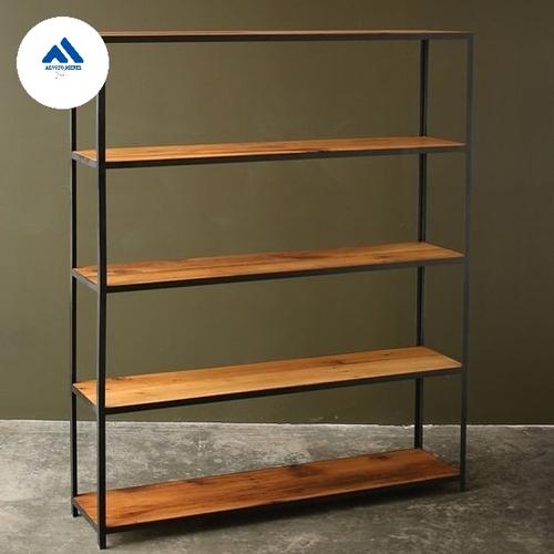 Jual Rak dinding rak minimalis rak susun ambalan kayu perhutani rangka ...