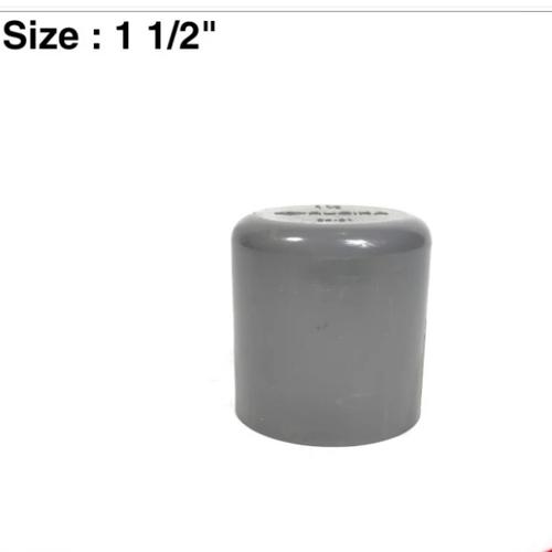 Jual Dop pvc 1 1/2 inch AW Rucika Cap tutup pipa polos tanpa drat pvc 1 ...