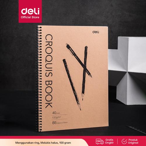 Jual Deli 7697 sketchbook painting book - Kab. Tangerang - Deli ...