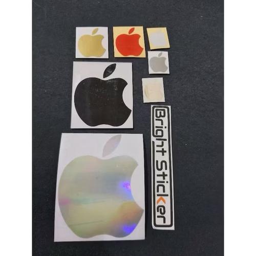 Jual STICKER LOGO APLE IPHONE STICKER HP LAPTOP MOTOR MOBIL CUTTING ...