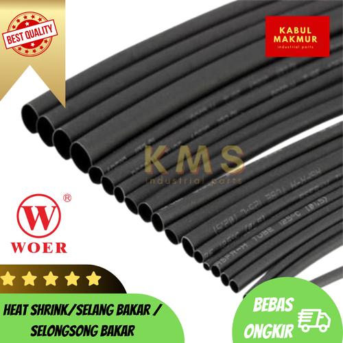 Jual Heat Shrink | Selang Bakar | Selongsong Bakar | 2,5 mm Hitam ...