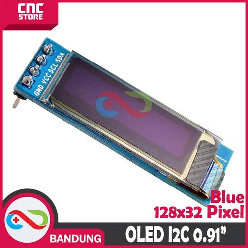 Jual OLED DISPLAY 0.91" INCH 128X32 LCD SCREEN BLUE - Kota Bandung - CV ...