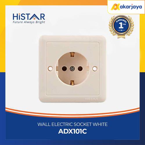 Promo HISTAR ADX101C Soket Colokan Dinding Listrik Wall Socket Mounting ...