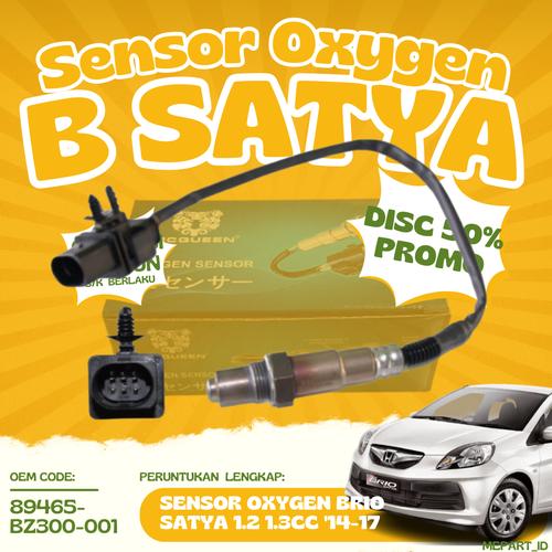 Jual SENSOR OKSIGEN SENSOR OXYGEN BRIO SATYA 1.2 1.3CC '14-17 MCQUEEN ...