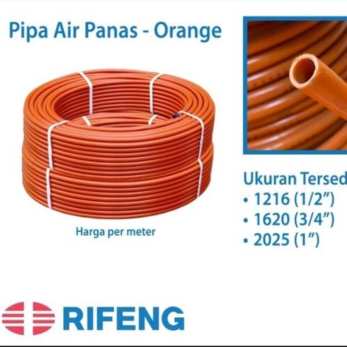 Jual Pipa Air Panas Rifeng 3/4 inch 50 Meter Pipa PEX Rifeng 1620 x 3/4 ...