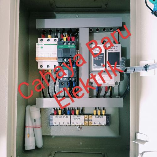 Jual Panel Pompa 1,5 Kw 2 HP 3 Phase 1 Tanki Air Penuh pompa mati - 2,2 ...