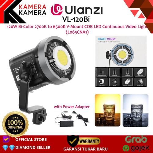 Promo Ulanzi VL-120Bi V-Mount COB LED Continuous Video Light Bi-Color 2700K - 6500K Cicil 0% 3x ...