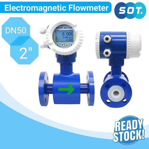 Jual flow meter electromagnetic DN 50 Electromagnetic Flowmeter 2 inch ...