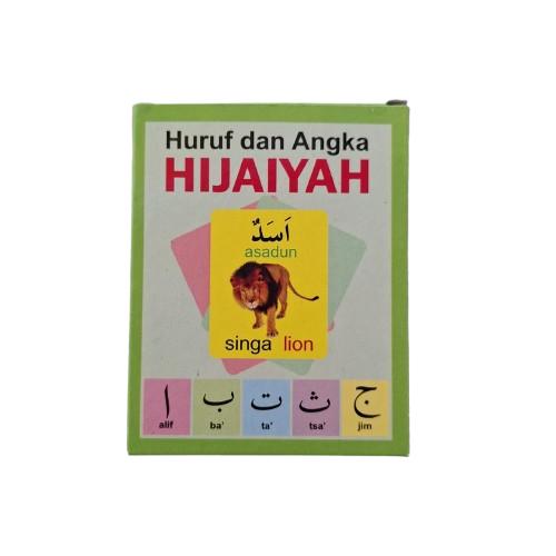 Promo Kartu Pintar Huruf Dan Angka Hijaiyah Flash Card Belajar Huruf ...