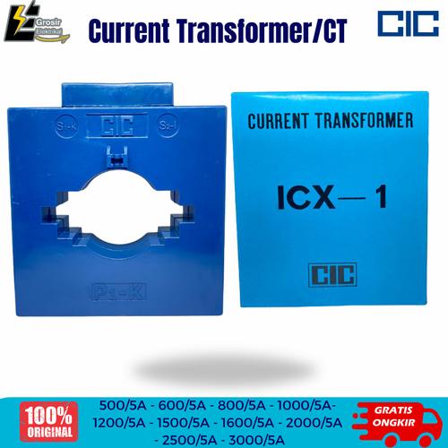 Jual CURRENT TRANSFORMER/CT TYPE ICX-1 CIC - 600/5A - Jakarta Pusat ...