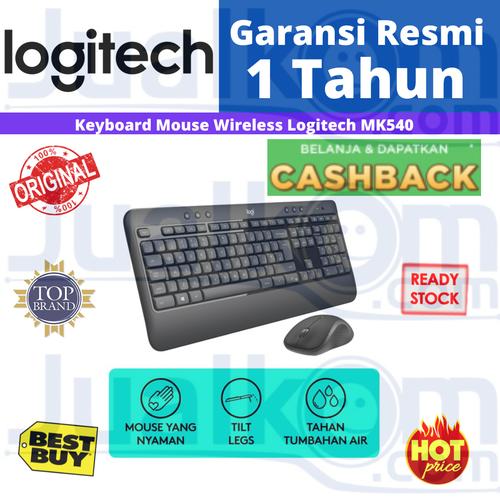 Jual Logitech MK545 MK-545 Keyboard dan Mouse Wireless Advanced Full ...