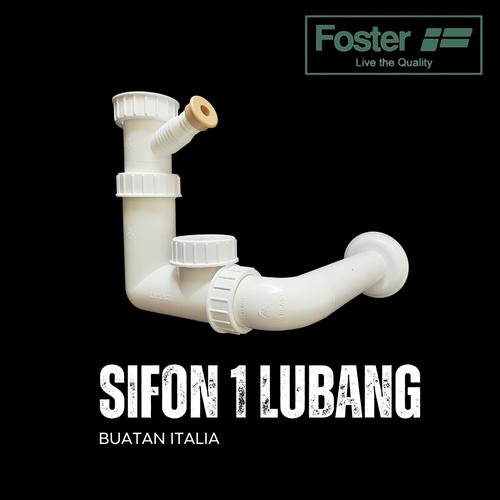 Jual Sifon Pipa Pembuangan Bak Cuci Piring 1 Lubang buatan Alba Italia ...