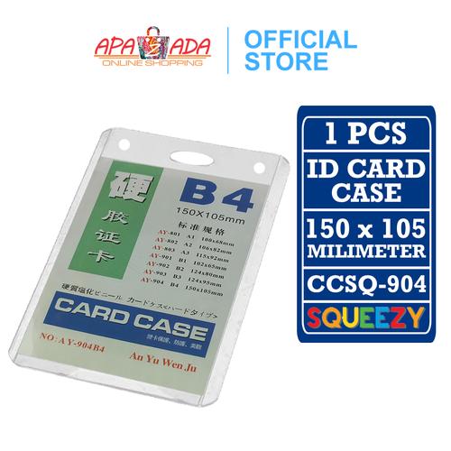 Jual Apazada - ID Card Case Holder Vertical B4 Uk 150 x 105mm / Card ...