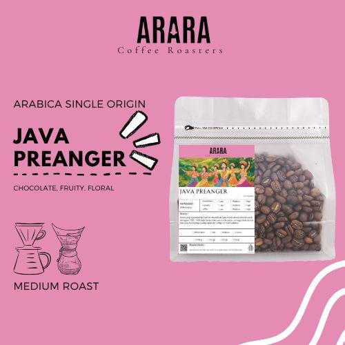Jual Biji Kopi Arabika Java Preanger Full Washed Roast Beans – Fresh ...