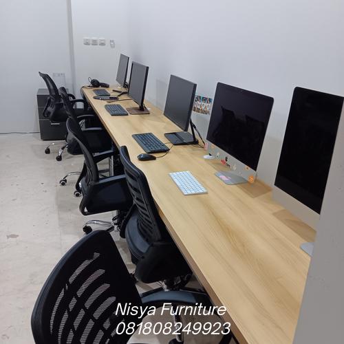 Jual Meja kerja custom 170x60x75 HPL Top Table 3,8mm - Kota Tangerang ...