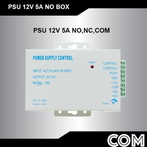 Jual ready !!! Power Supply 12V 5A Door Lock Access Control / Akses ...