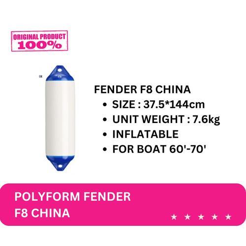Jual Boat Fender Polyform F-8 Made in China / Fender Kapal F6/ Polyform ...