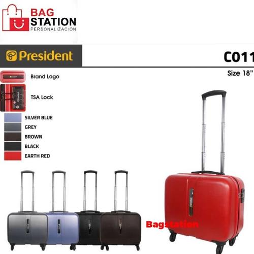 Jual TAS KANTOR KOPER CABIN FIBER PRESIDENT 18 IN ORIGINAL IMPORT - Red ...
