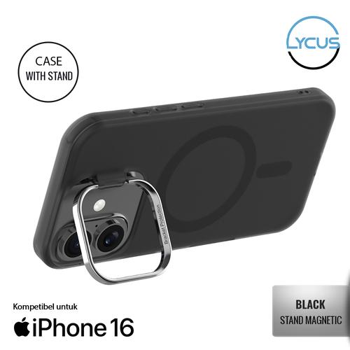 Promo Lycus Case Casing Black Stand Magnetic iPhone 16 Series - IPHONE ...