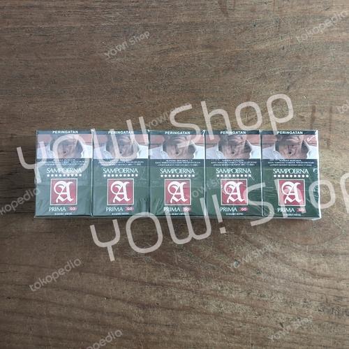 Jual Rokok Sampoerna PRIMA GO Kretek Isi 12 batang - 5 pack/bungkus ...
