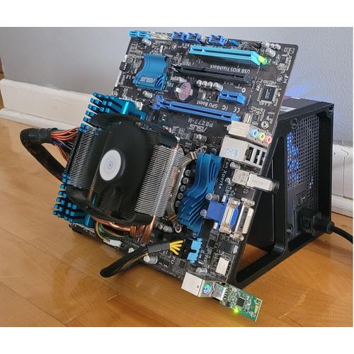Jual Holder Motherboard mATX CPU Mining PSU Support ABS Motherboard ...