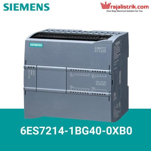 Jual PLC SIEMENS S7-1200 SIMATIC CPU 1214C AC/DC/RELAY 6ES7214-1BG40-0XB0 - Jakarta Barat ...