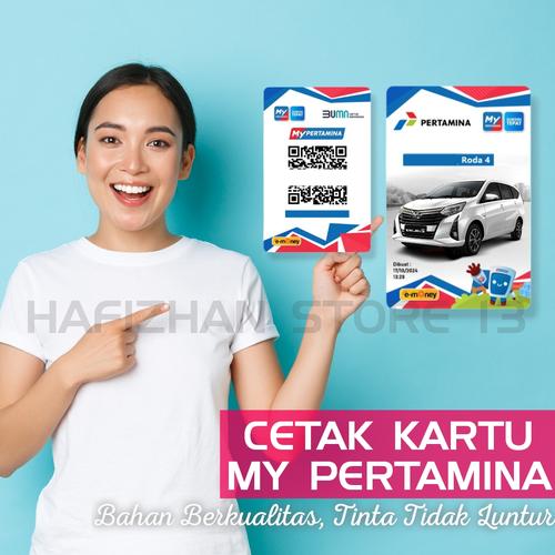 Promo Cetak Kartu Barcode My Pertamina Barcode Pertamina Untuk Isi BBM ...