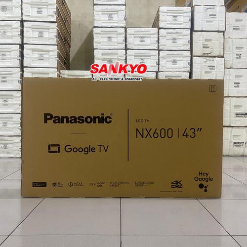 Jual PANASONIC GOOGLE TV 43INCH 4K HDR TH-43NX600G - Jakarta Utara ...