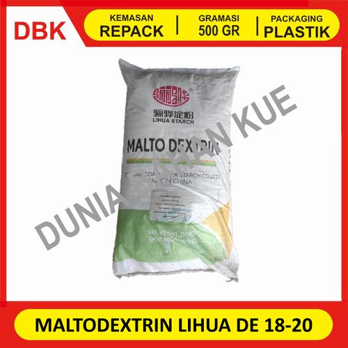 Jual MALTODEXTRIN LI HUA DE 18-20 - REPACK 500 GR - Kab. Bandung - Dunia Bahan Kue Bandung ...