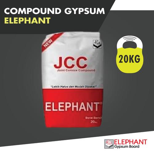 Promo Cornice Elephant 20 Kg / Joint Compound Gypsum / Compound Lis ...