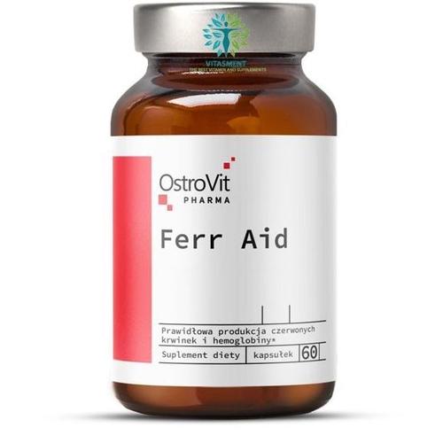 Jual OstroVit Pharma Ferr Aid 60 Kapsul Folic Acid Iron Zat Besi ...