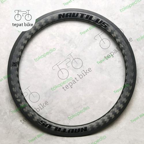 Jual Velg Rims Nautilus Carbon Ukuran 451 / 20+ 28Hole Black Rimsbrake ...