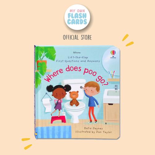 Promo Where Does Poo Go ? First Questions and Answers Board Book Lift ...