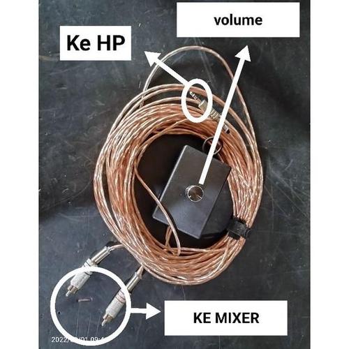 Jual ** ALAT REKAM HP KE MIXER SUARA JERNIH ** - Alat rekam, Kabel 5 ...