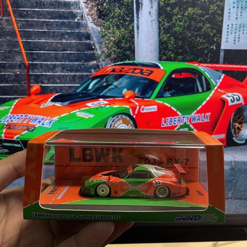 Jual Diecast Inno64 LBWK Mazda RX7 FD3S LB Super Silhouette RENOWN MDX ...