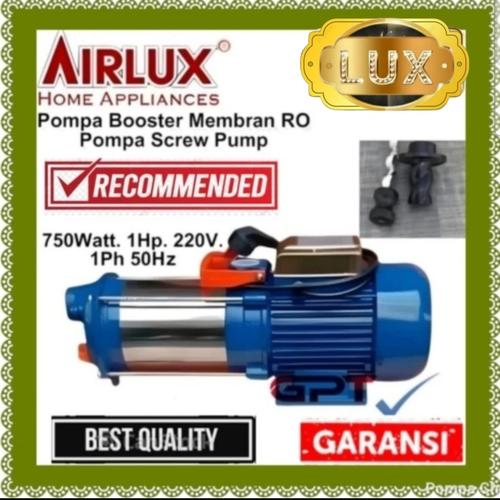 Jual Pompa air dorong Screw pump multistage AIRLUX 1Hp 220v jdp 750 ...