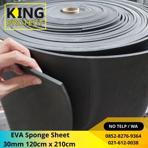 Jual EVA Sponge Sheet / Busa Ati / Spon Karet / Hitam 30mm 120cm x ...