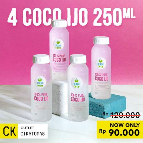 Jual Paket 4x Coco Ijo 250ml - Air Kelapa Hijau Murni - Jakarta Selatan ...