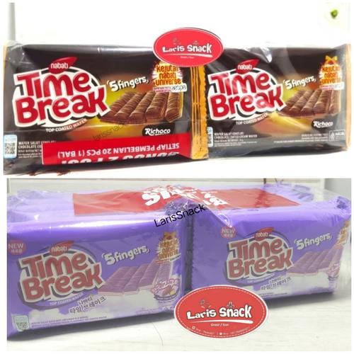 Jual Nabati Time Break Coklat Richoco 20gr (isi 20) - Korea Goguma ...