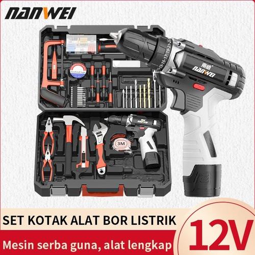 Jual ADA READY NANWEI Hand Toolset / Tool Kit Set / Toolbox Cordless ...
