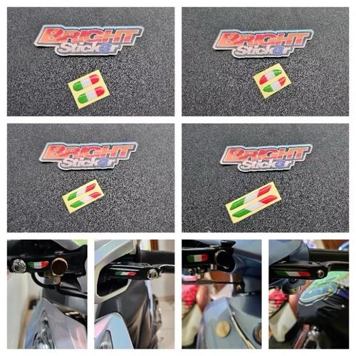 Jual Sticker Stiker Emblem Bendera Italy Kecil Master Rem Visor Helm ...