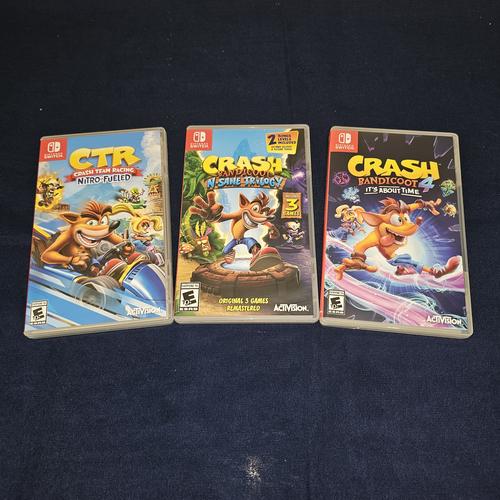 Jual Nintendo Switch Crash Bandicoot Collection Set R1/Pure US ...