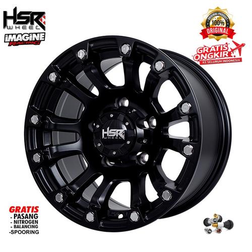 Jual VELG MOBIL SEMI OFFROAD HSR DESTROYER R15 5X139,7 FEROZA JIMNY ...
