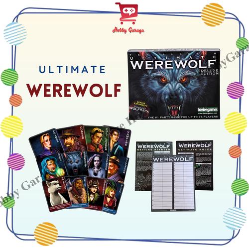 Promo Board Game Ultimate Werewolf Deluxe Edition Card Games - Jakarta ...