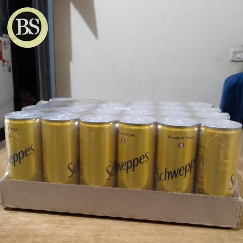 Jual SCHWEPPES TONIC WATER/AIR TONIK 330ML KARTON ISI 24 KALENG (GOSEND ...
