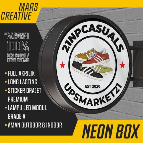 Jual Ready || Paling Laris ! Neon Box Full Acrylic – Variasi 40 X 90 Cm ...