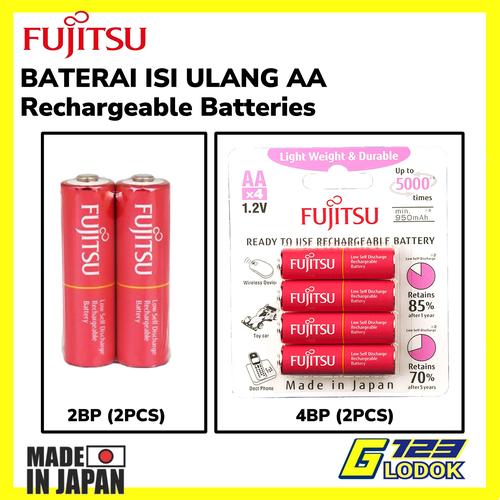 Jual Fujitsu Battery AA 950mAh Pink Baterai Batre Tamiya 950 mAh ...